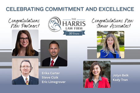 We’re thrilled to share exciting news from The Harris Law Firm: five of ...
