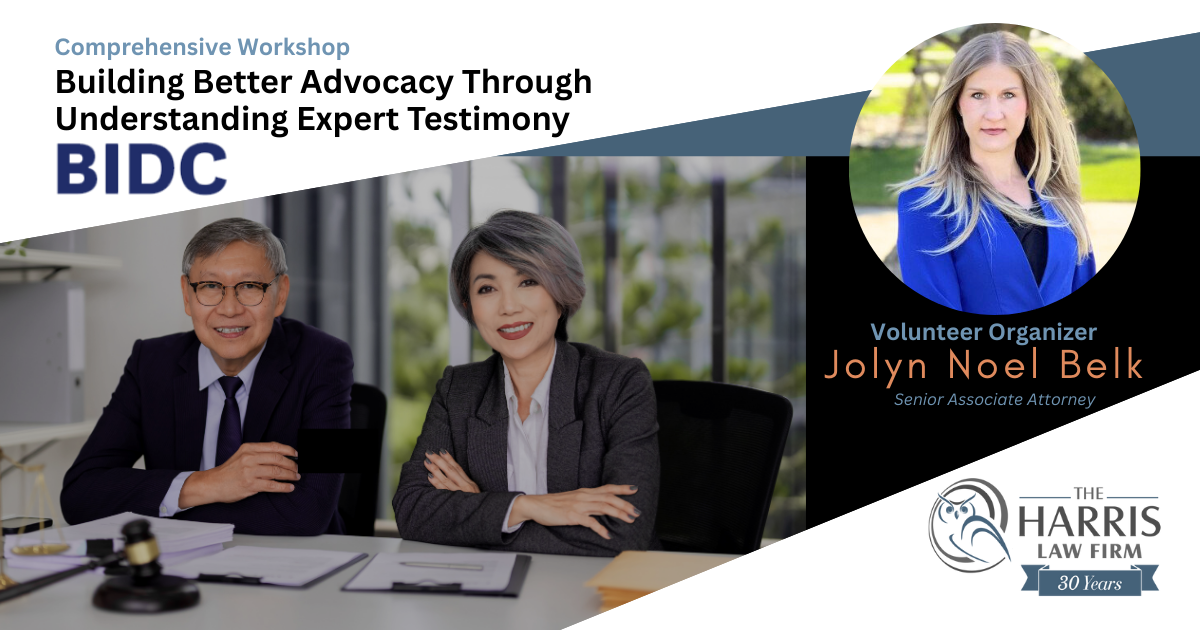 Building Better Advocacy Through Understanding Expert Testimony